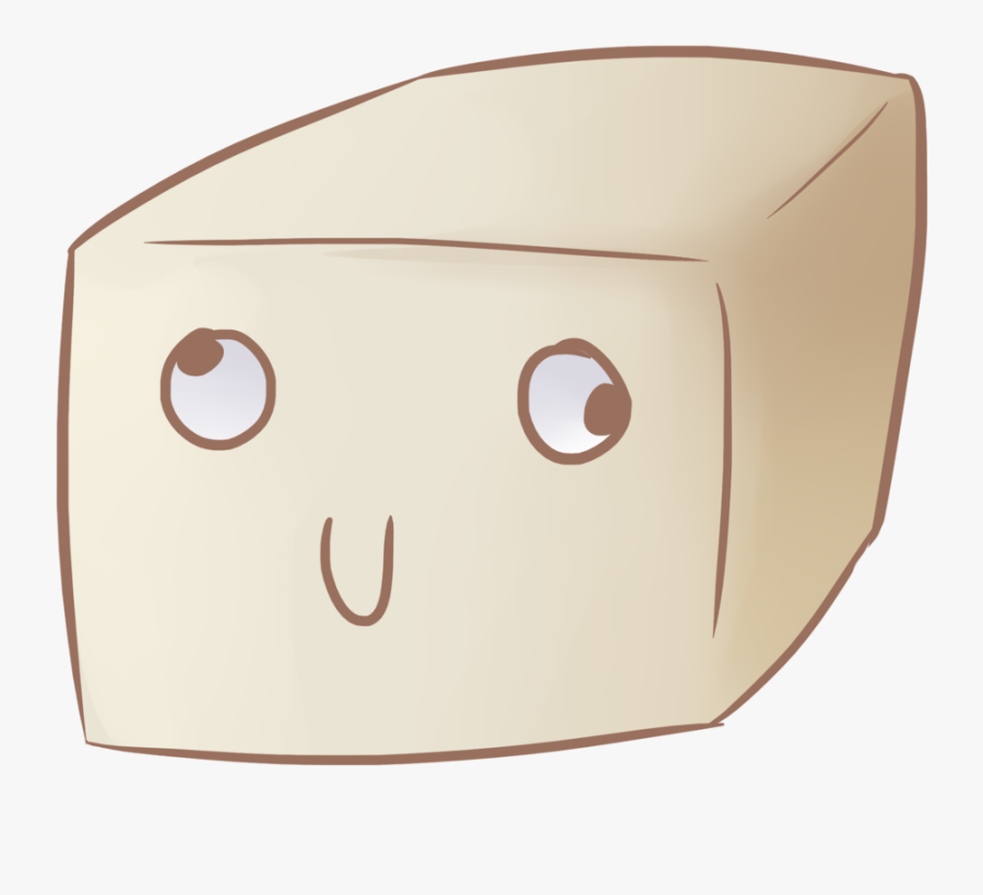 Cartoon Block Of Tofu , Free Transparent Clipart - ClipartKey