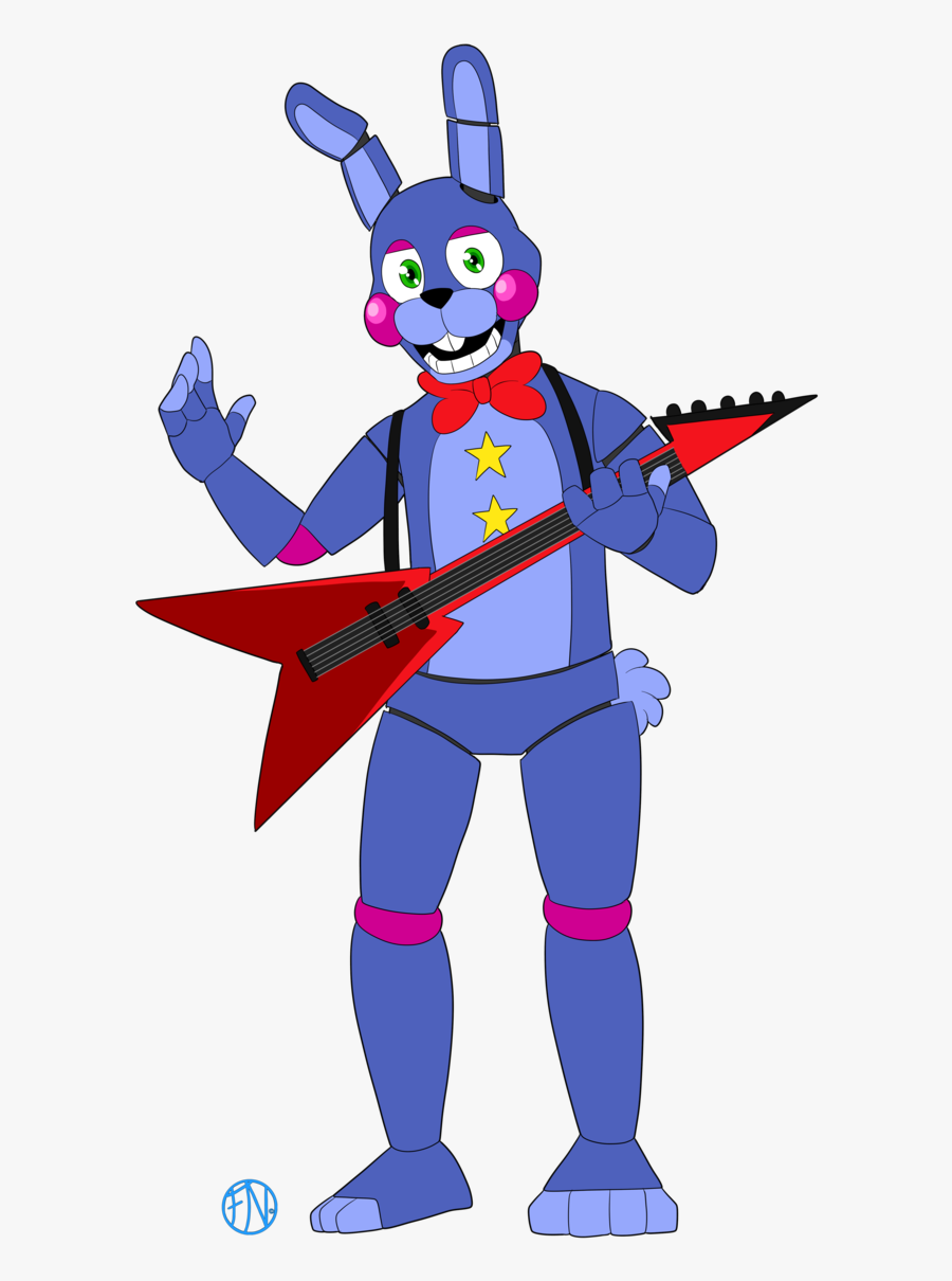 Rockstar Bonnie By Fnafnations Fnaf Night Guards, Fnaf - Five Nights At ...