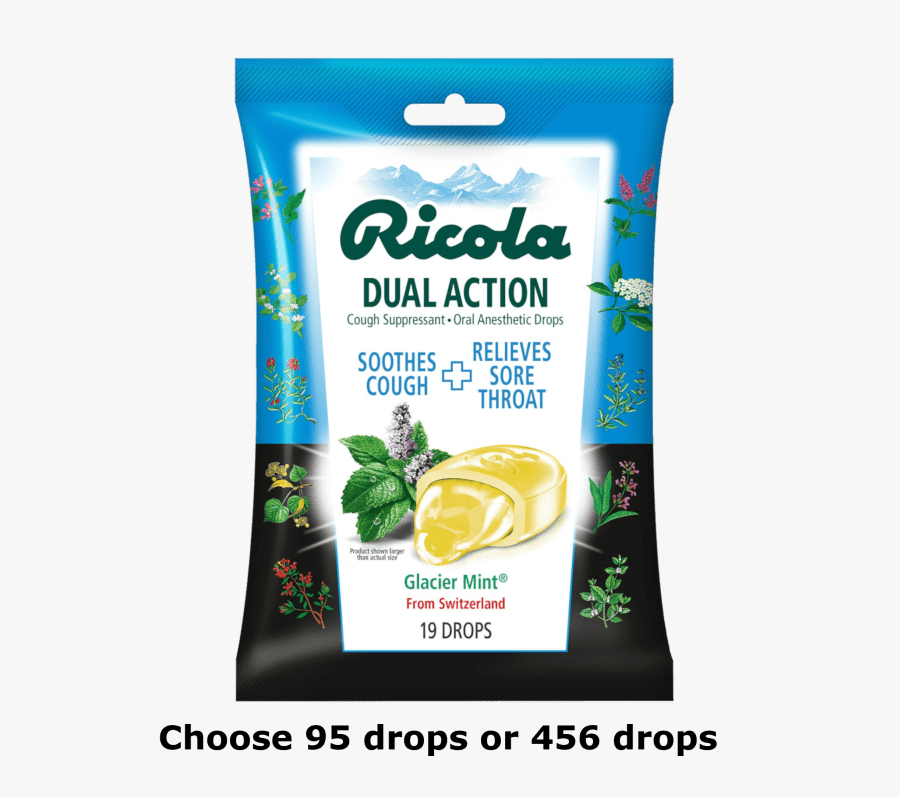 Ricola Dual Action , Free Transparent Clipart - ClipartKey