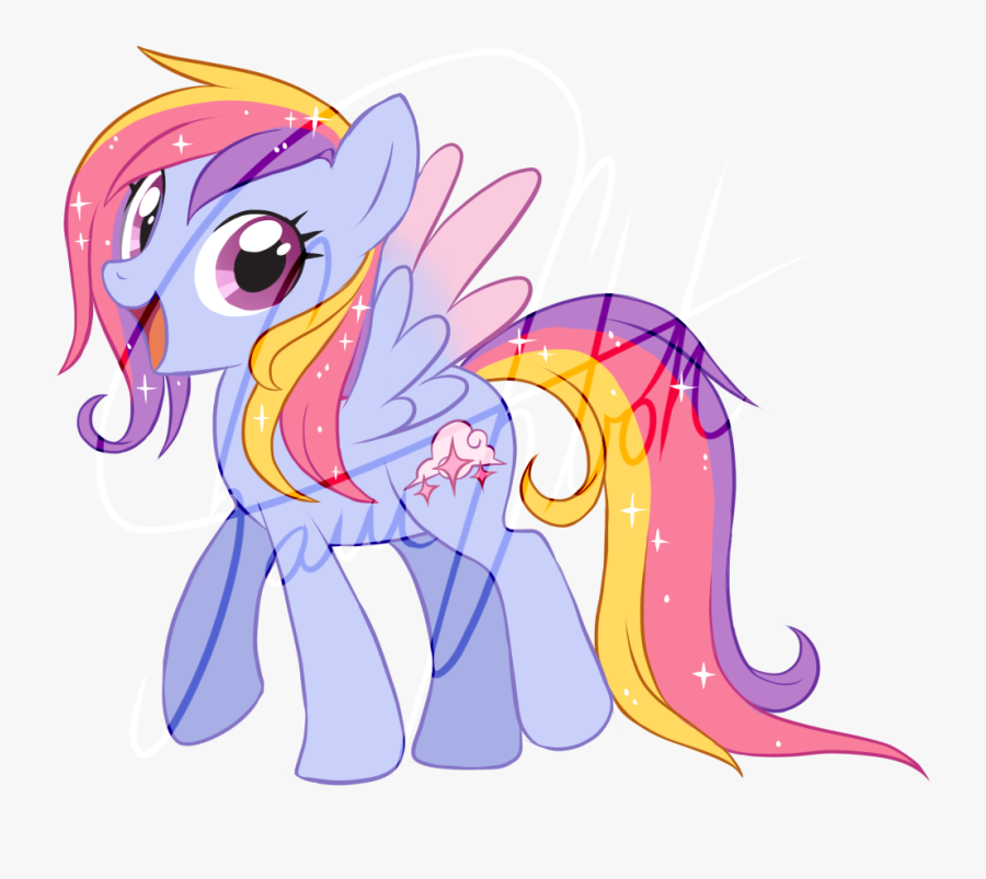 Glittering Cloud Official Reference By Centchi Glittering - Cartoon ...