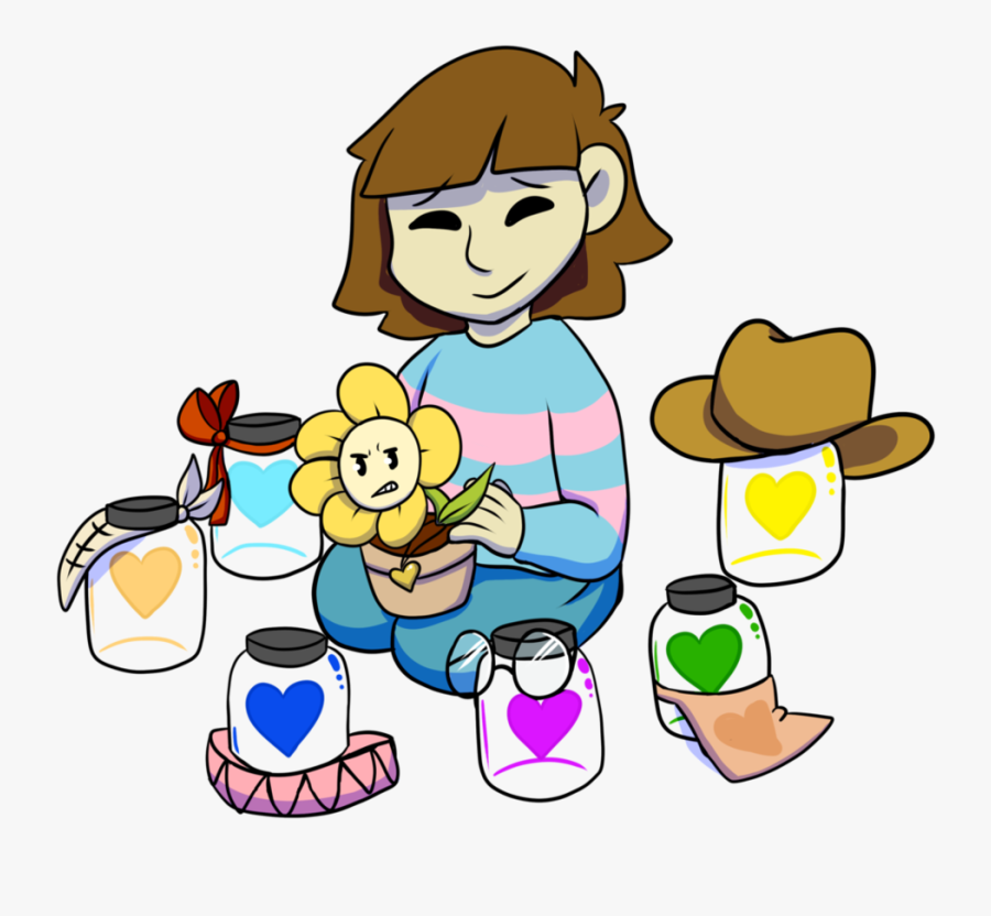Transparent Baby Sitter Clipart - Undertale Flowey Human Souls , Free ...