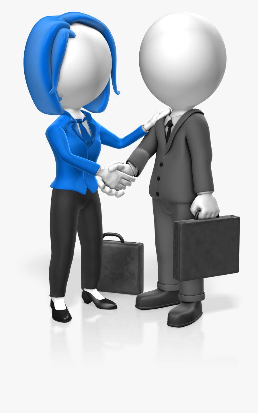 Business People Greet 1600 Clr - Nonverbal Communication Animated Gif ...