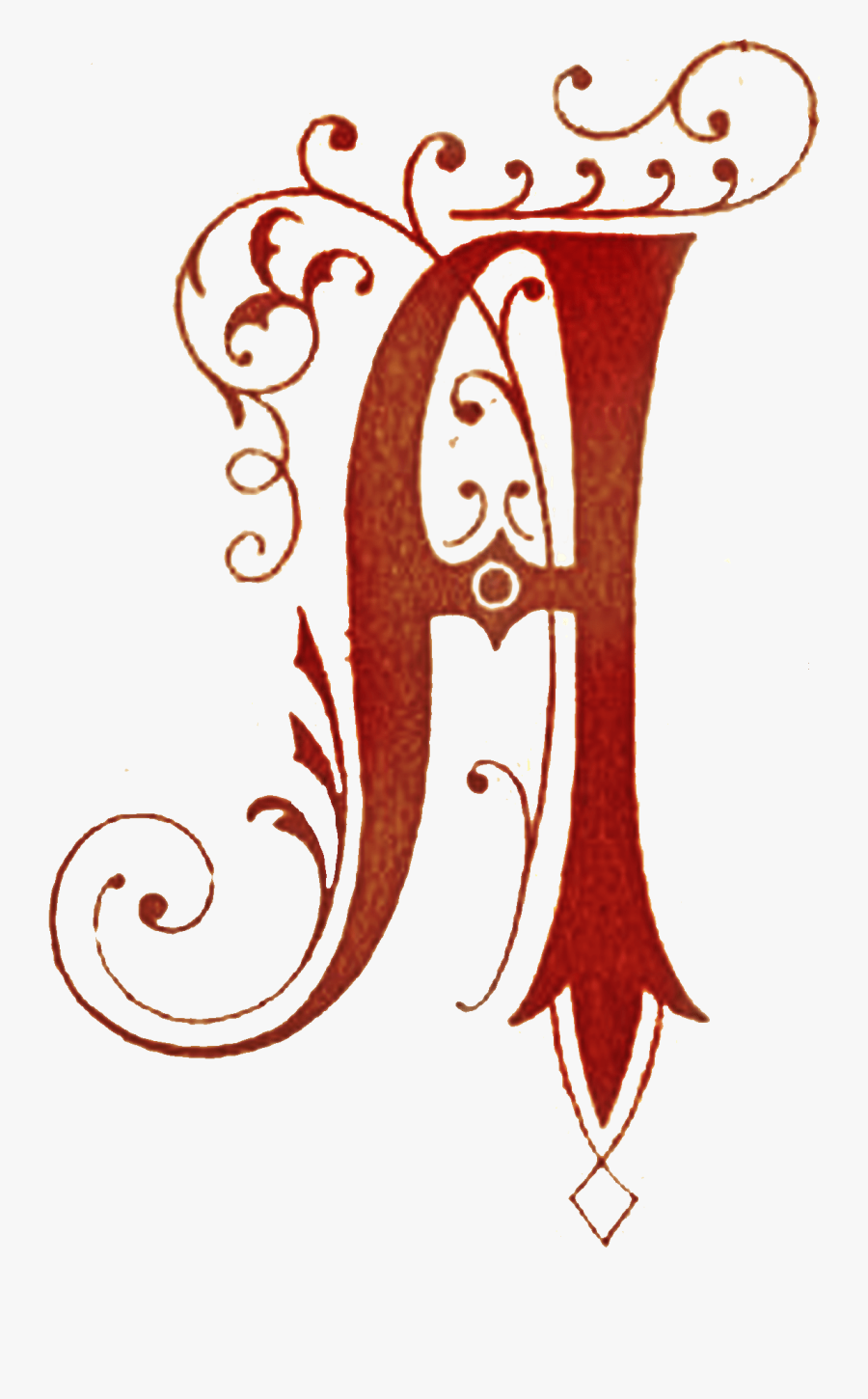 Fancy A Letter Transparent , Free Transparent Clipart - ClipartKey