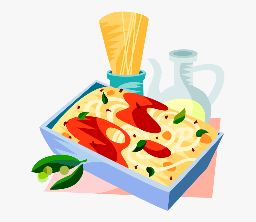 Banner Freeuse Library Pasta Vector Dish - Gourmet Meal Clip Art , Free ...