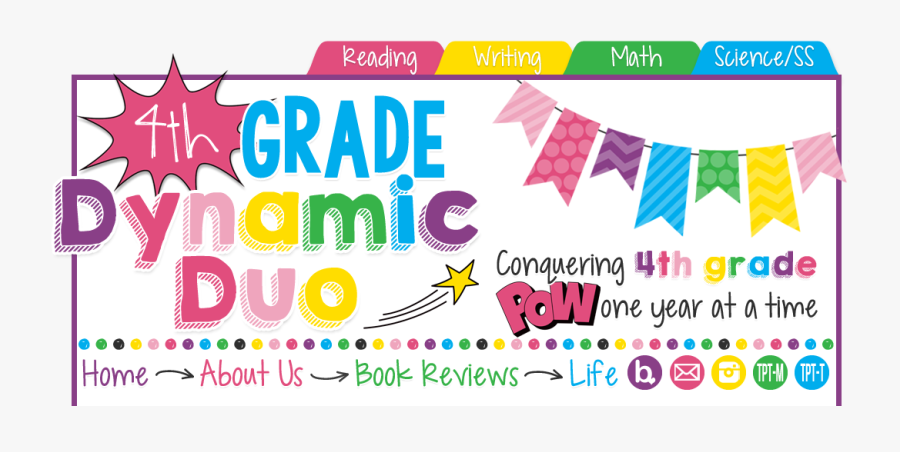 4th Grade Dynamic Duo - Graphic Design , Free Transparent Clipart ...