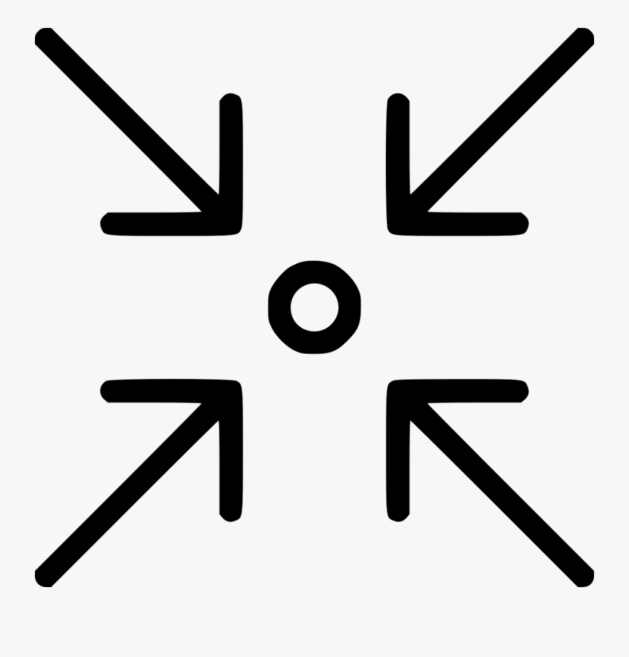 Scale Arrow Fullscreen Expand Zoom Collapse Comments - Arrows Making A ...