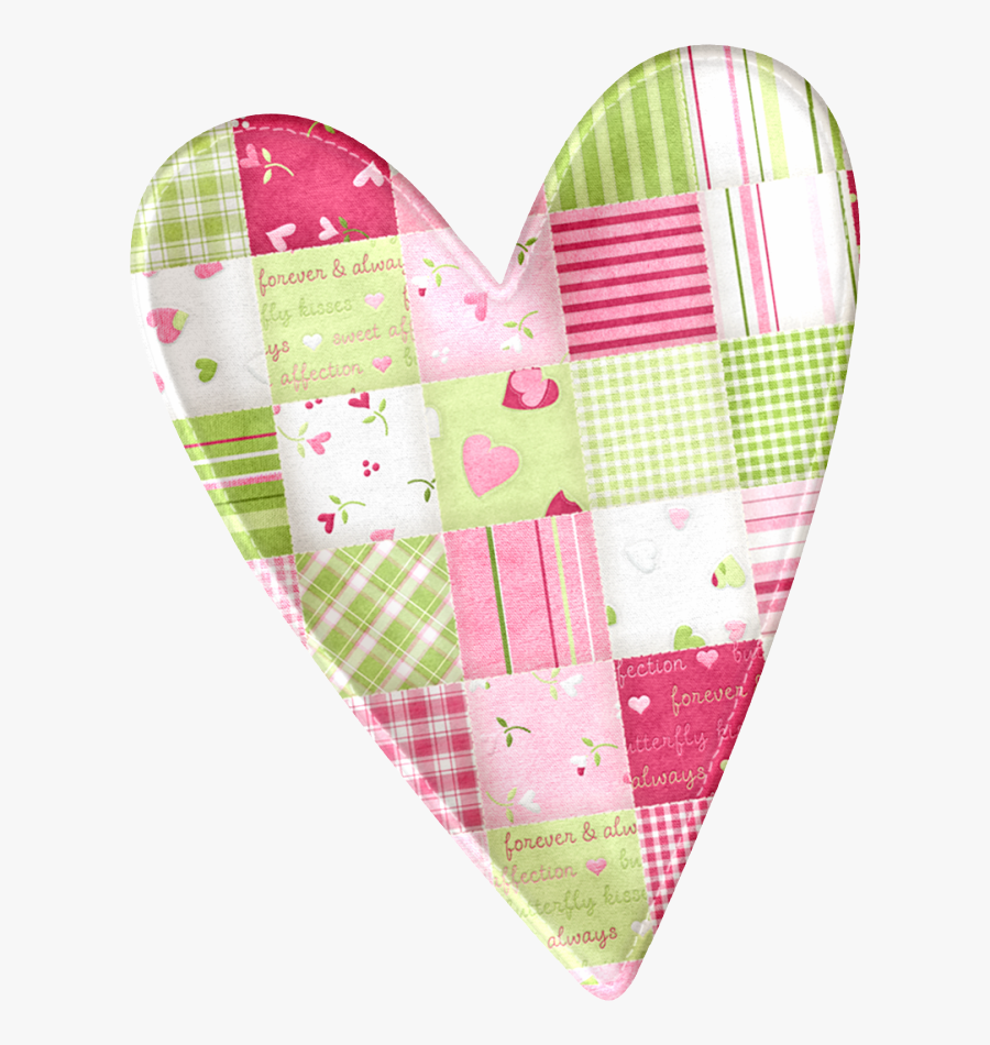 Patchwork Heart Clipart Png , Free Transparent Clipart - ClipartKey