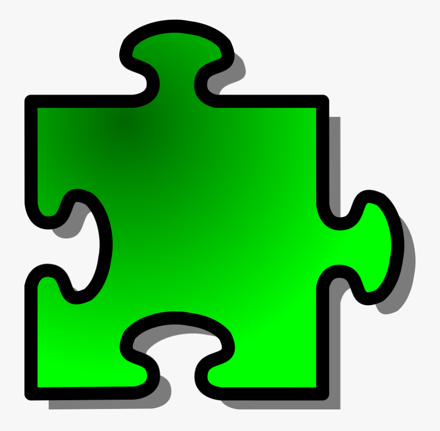 Transparent 3d Shapes Clipart - Jigsaw Piece Clip Art , Free ...