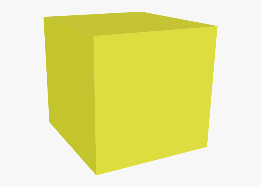 Cube 3d Clipart - Yellow Cube Clipart , Free Transparent Clipart ...