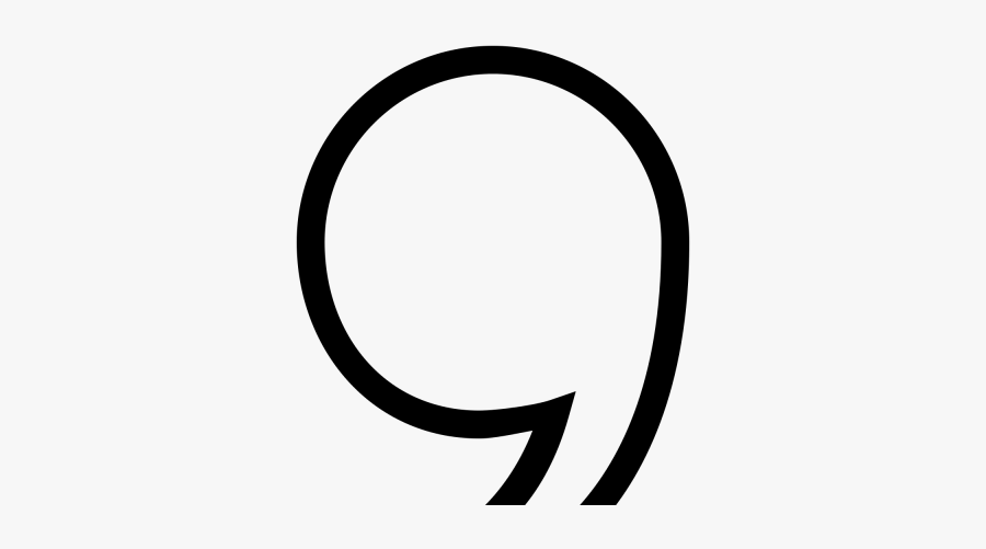 Comma Cliparts - Circle , Free Transparent Clipart - ClipartKey