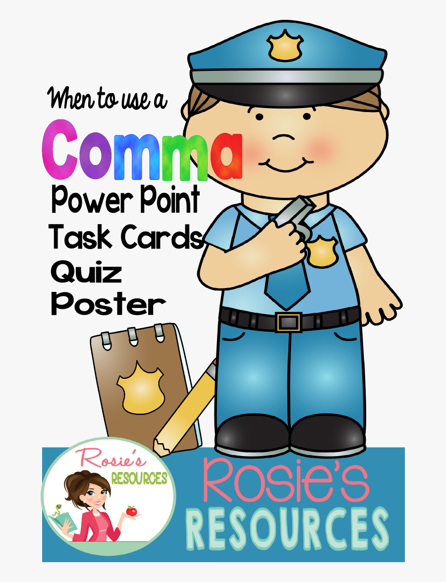 Comma Rules Powerpoint Bundle - Cartoon , Free Transparent Clipart ...