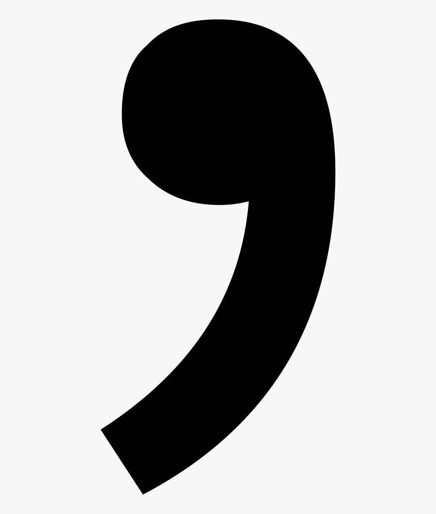Transparent Comma Png - Comma Icon , Free Transparent Clipart - ClipartKey