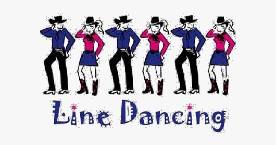 Country Dancing Cliparts - Line Dance , Free Transparent Clipart ...