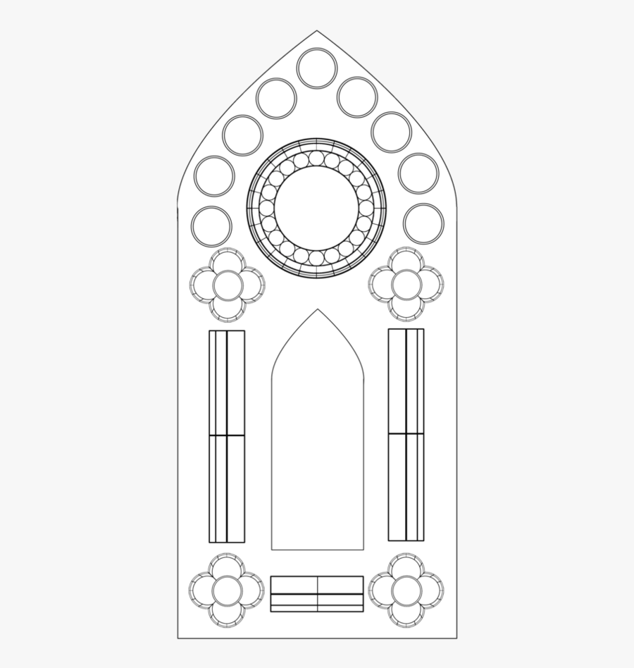Transparent Stained Glass Window Png - Stained Glass Window Template ...