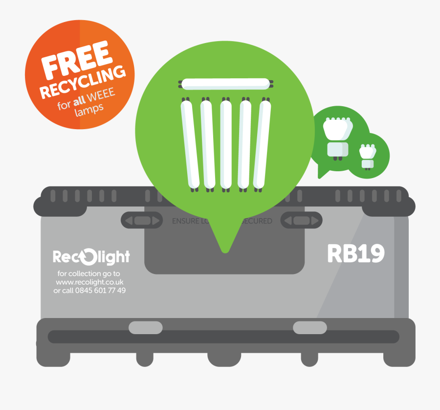 Recolight Rb19 Lamp Container - Rb19 Container , Free Transparent ...
