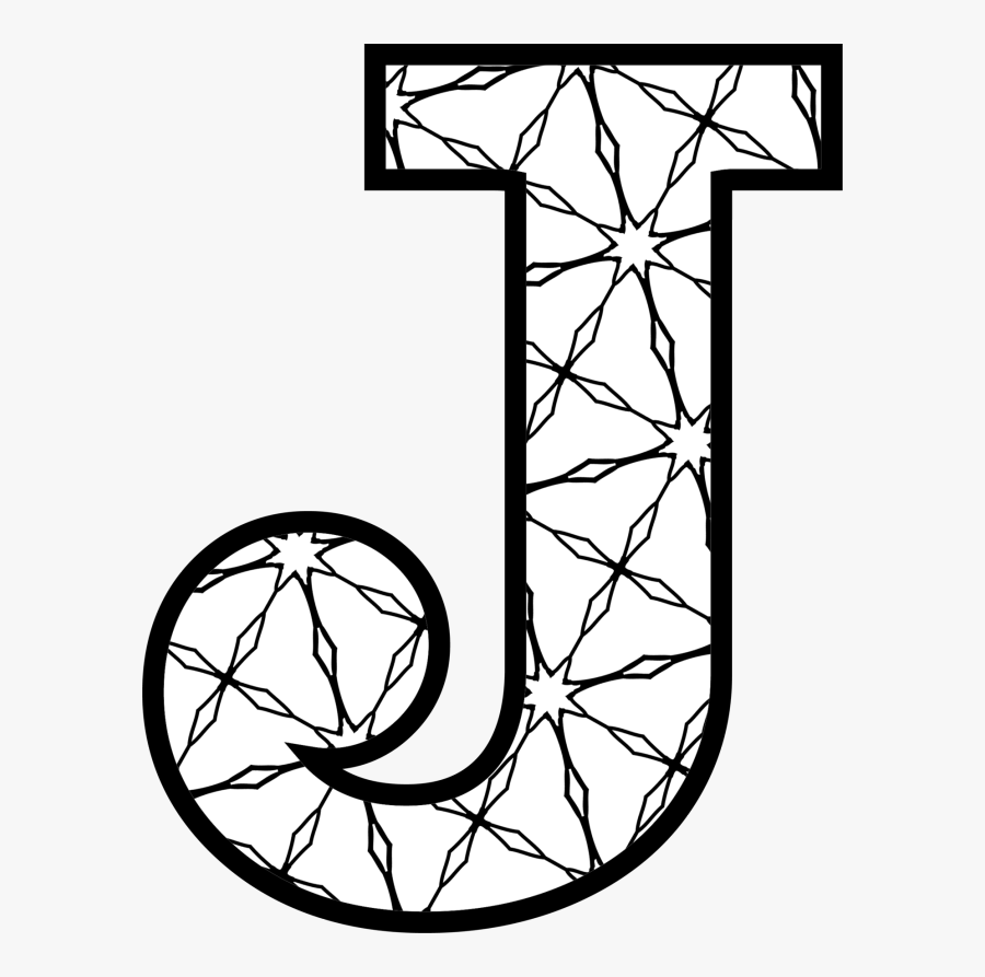 Free Printable Alphabet Letters With Pattern To Color Color In Letter 