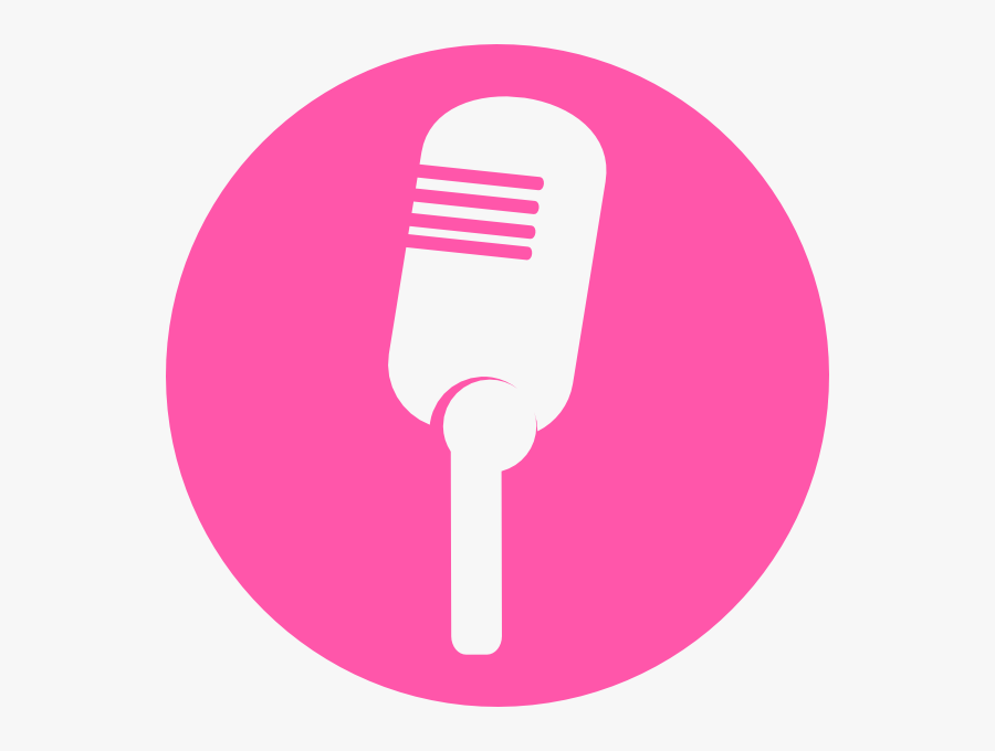 Pink Microphone Clip Art , Free Transparent Clipart - ClipartKey