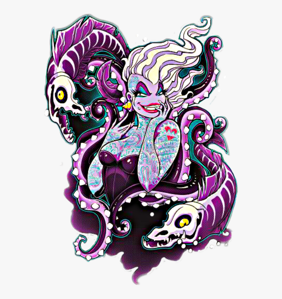 Transparent Ursula Clipart - Disney Ursula Pin Up , Free Transparent ...