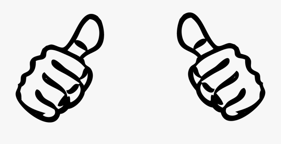 Thumbs Pointing At Self , Free Transparent Clipart - ClipartKey