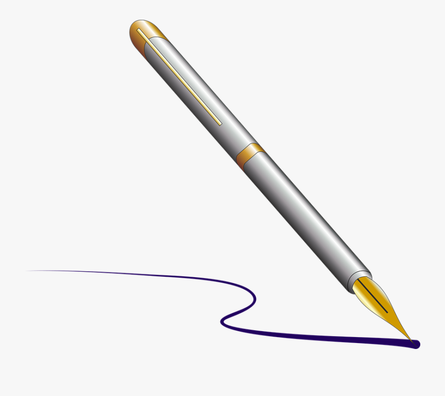 Transparent Pencil Writing Clipart - Pen With Transparent Background ...