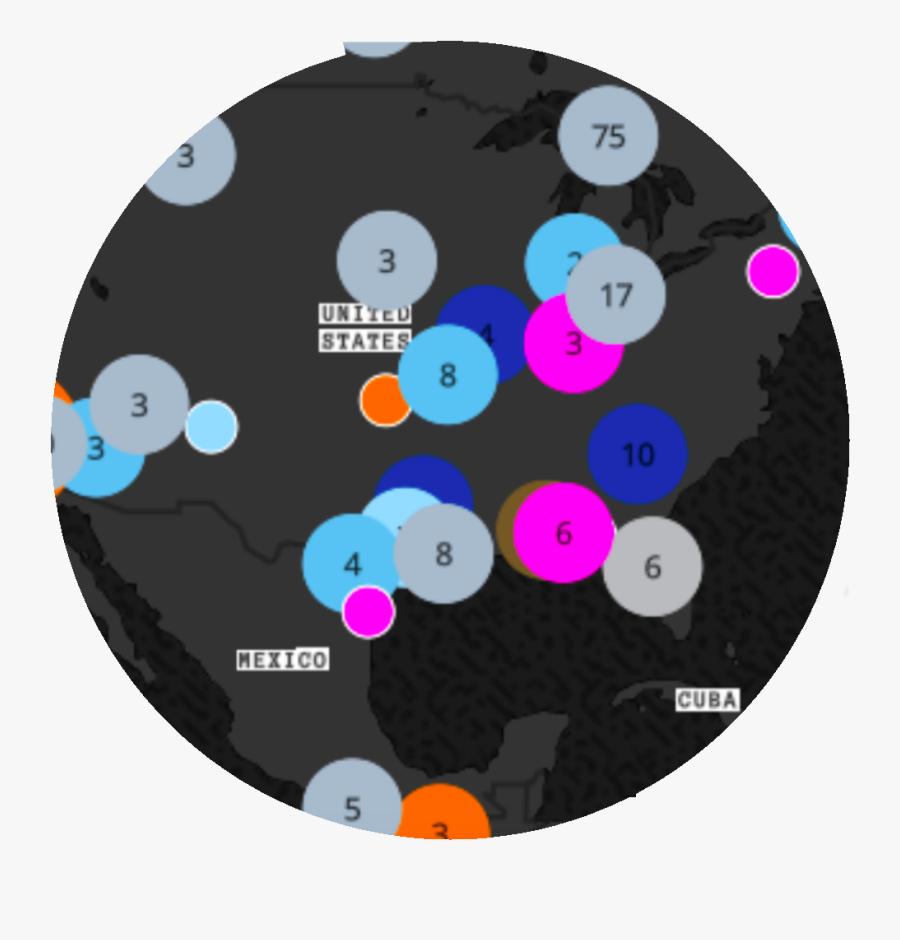 Mapping Natural Disasters - Circle , Free Transparent Clipart - ClipartKey