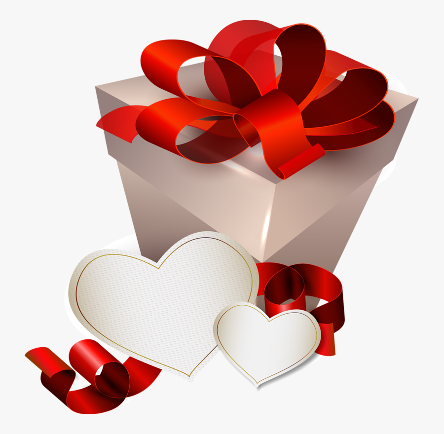 Valentines Day Clipart, Happy Valentines Day, Text - Love Gift Box Png ...