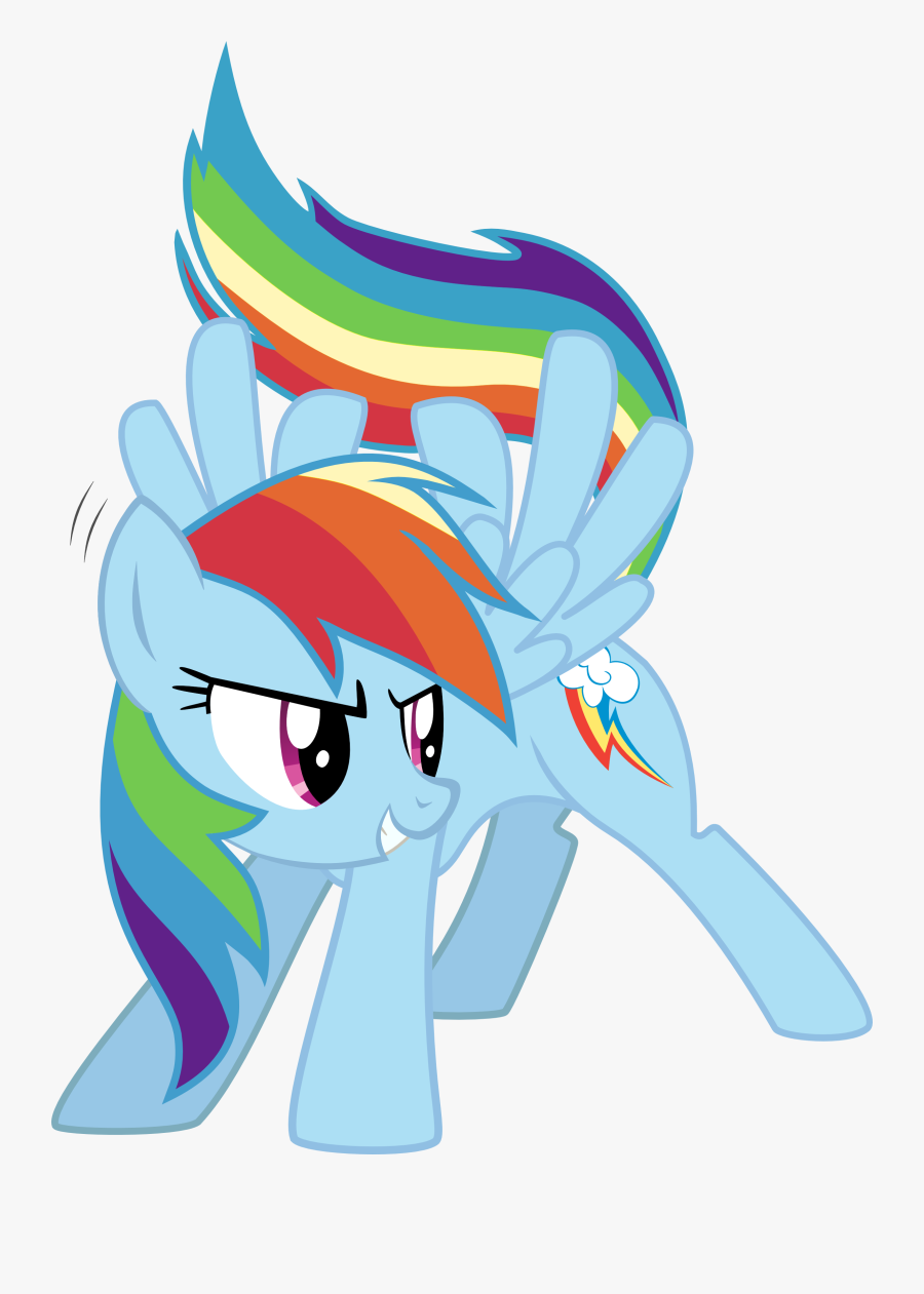 Rainbow Dash Angry - My Little Pony Rembodes , Free Transparent Clipart ...