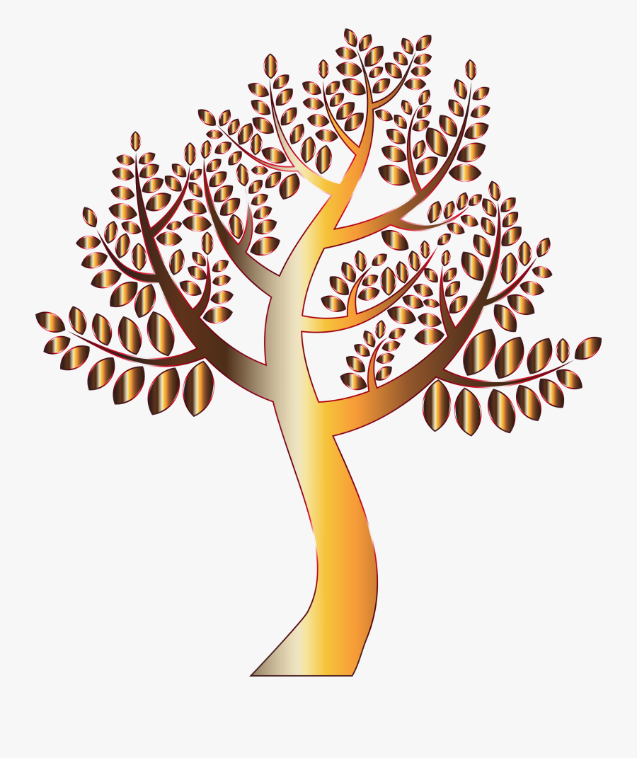 Simple Prismatic Tree Without - Blue Tree No Background , Free ...