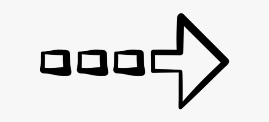 Hand Drawn Arrow Clipart - Right Hand Arrow Hd , Free Transparent ...