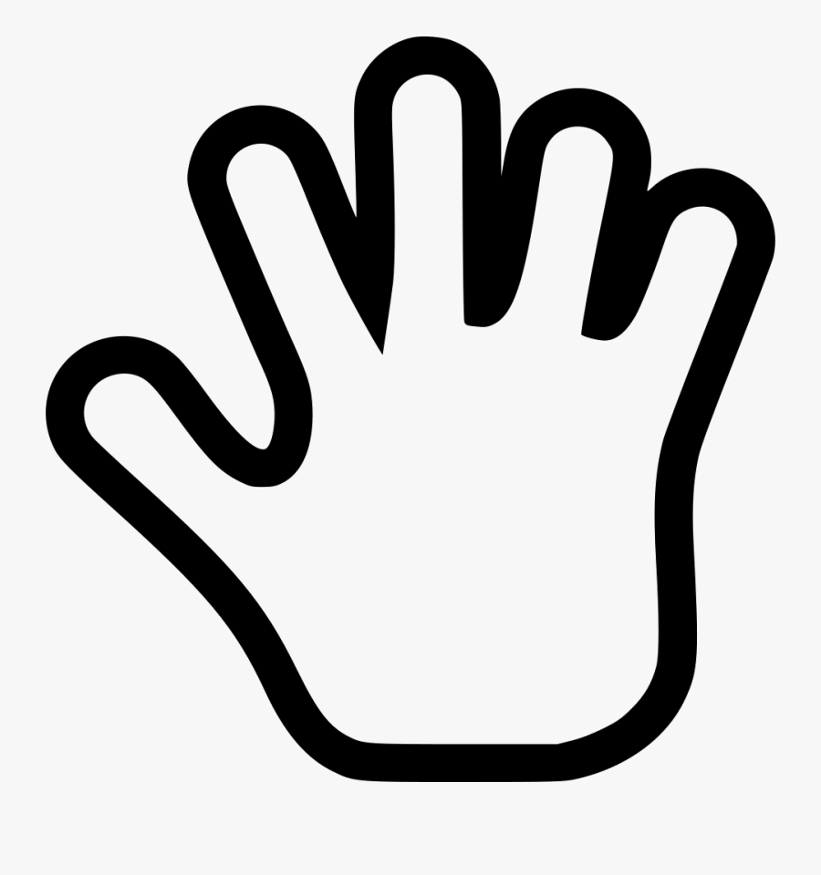 Clip Art Vector Simple Restaurant Svg - Free Pan Hand Icon , Free ...