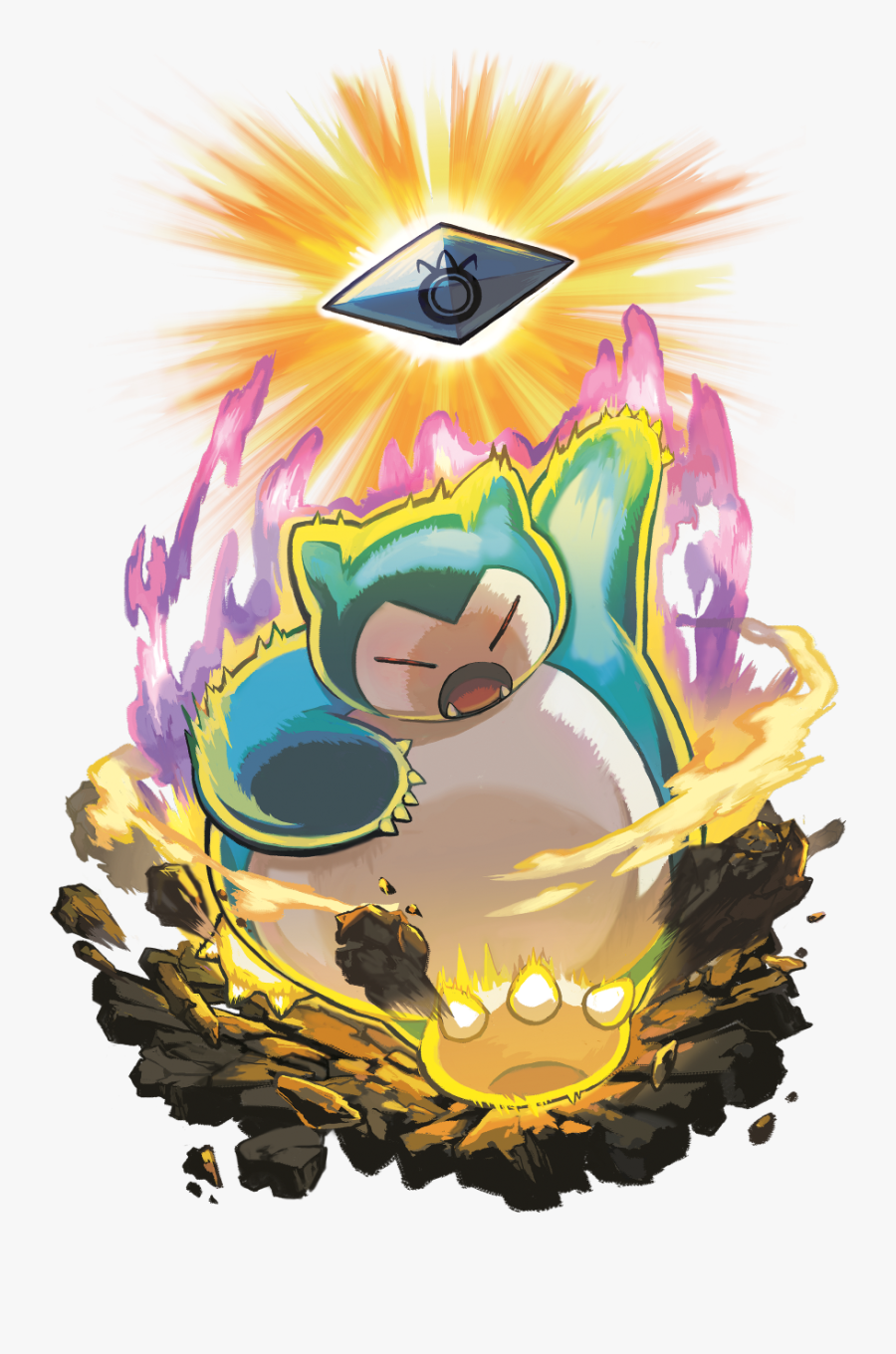 Pulverizing Pancake Pok Mon - Snorlax Z Move , Free Transparent Clipart ...