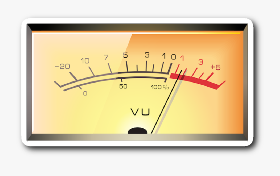 Audio Vu Meter Free - Vu Meter Transparent , Free Transparent Clipart ...