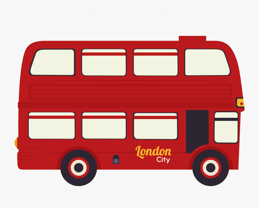 Clip Art London Decker Bus Doubledecker - Double Decker Bus ...