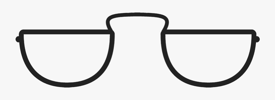 Half Moon Spectacles Clip Art , Free Transparent Clipart - ClipartKey