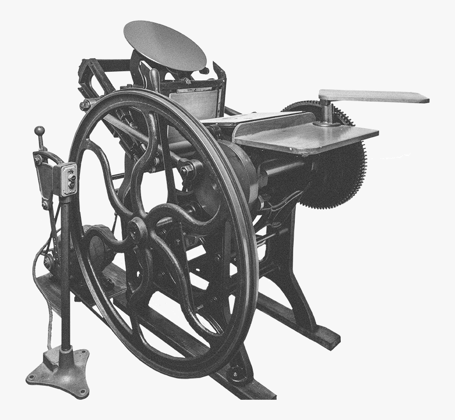 Clip Art Letterpress Printing Machine - Chandler & Price 10x15 Old ...