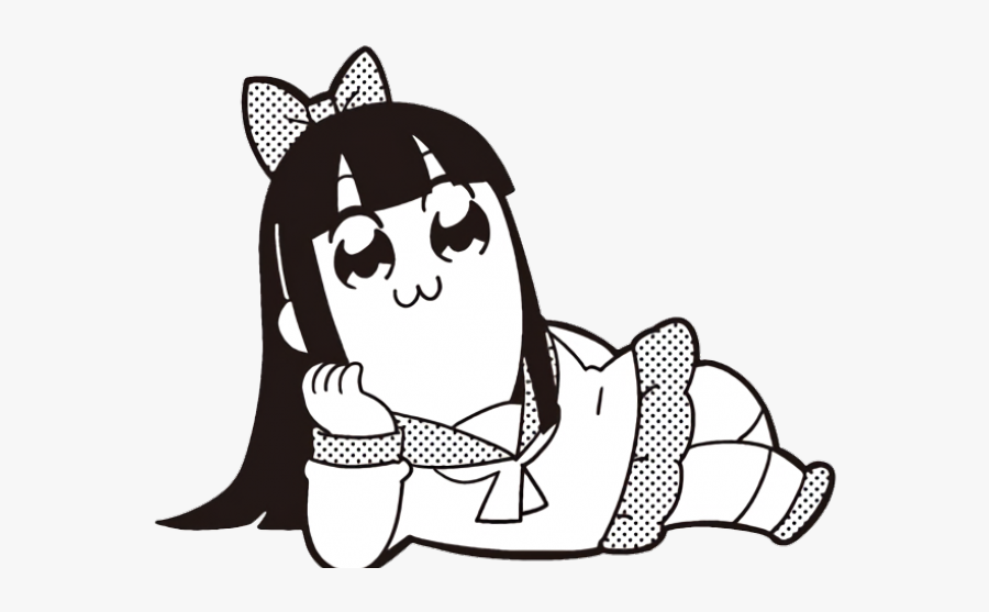Chill Clipart Face - Pop Team Epic Pipimi Manga , Free Transparent ...