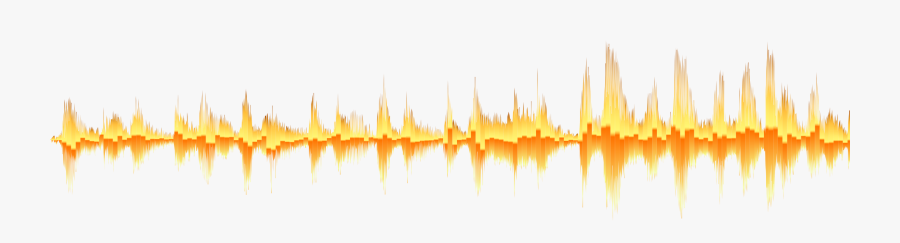 Orange Sound Wave Png , Free Transparent Clipart - ClipartKey