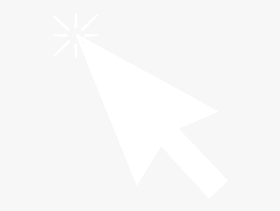 Transparent Mouse Arrow Clipart - Mouse Arrow White Png , Free ...