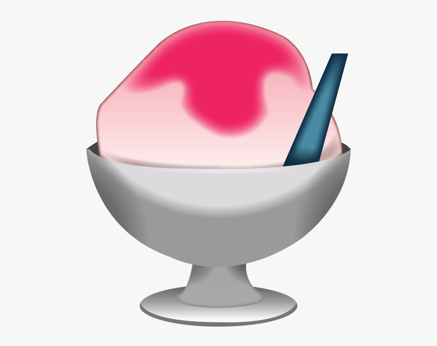 Shaved Ice Emoji Png , Free Transparent Clipart - ClipartKey