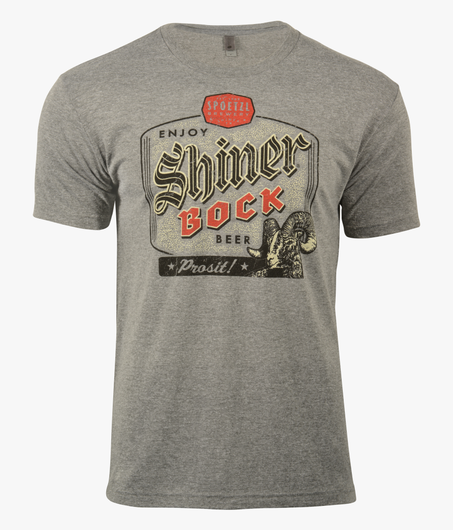 Shiner Bock T Shirt , Free Transparent Clipart - ClipartKey