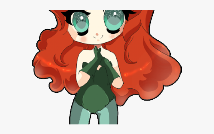 Poison Ivy Batman Chibi , Free Transparent Clipart - ClipartKey