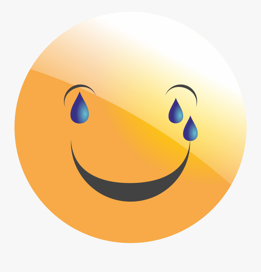 Smiley Face With Tears , Free Transparent Clipart - ClipartKey