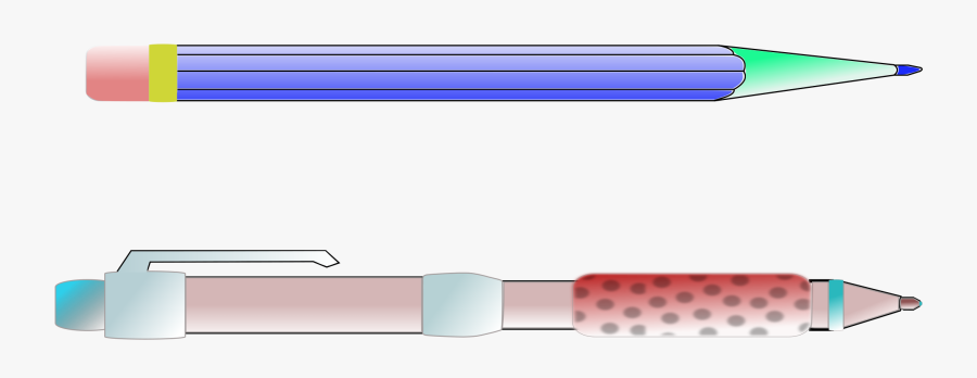 Pencil And Pen - Writing Implement , Free Transparent Clipart - ClipartKey