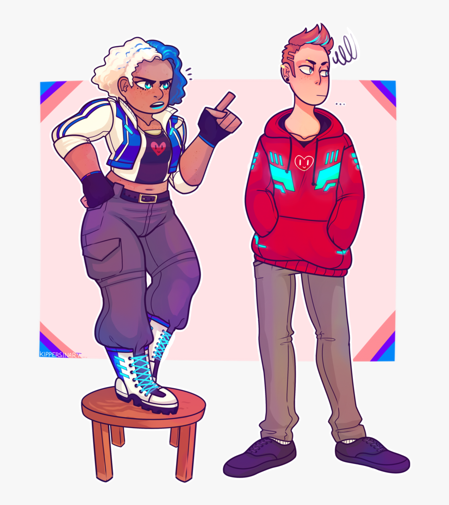 Transparent Married Couple Clipart - Transformers Sideswipe X Strongarm ...