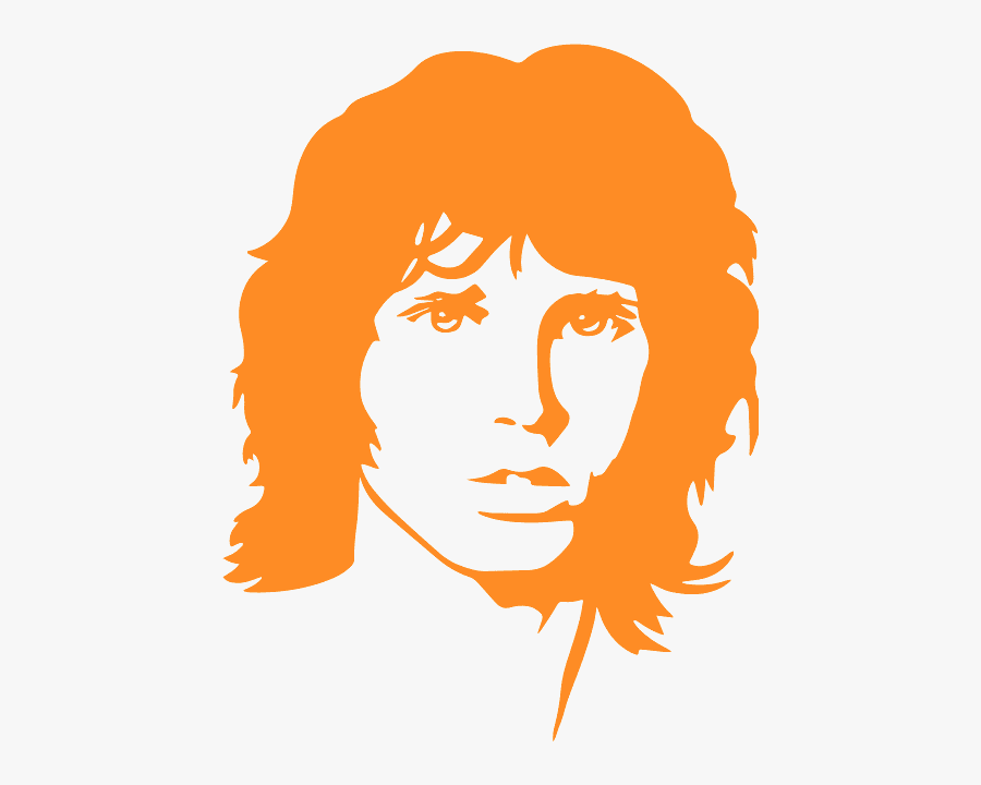 Jim Morrison And Cat , Free Transparent Clipart - ClipartKey