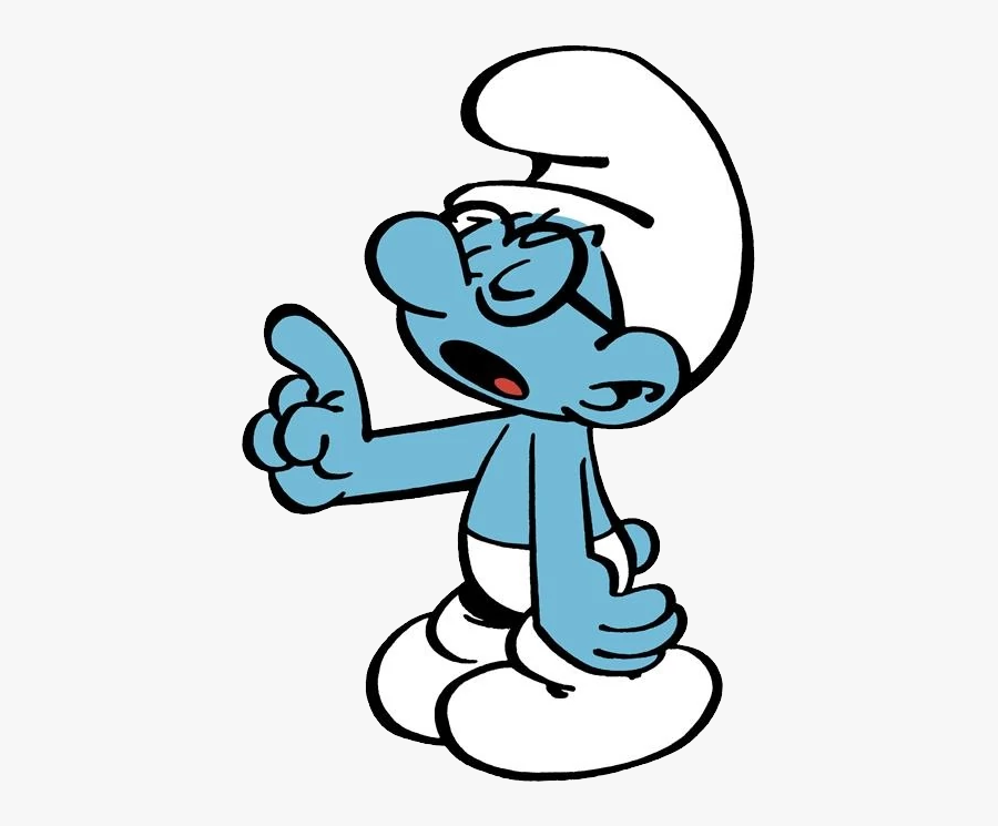 Brainy Smurf , Free Transparent Clipart - ClipartKey