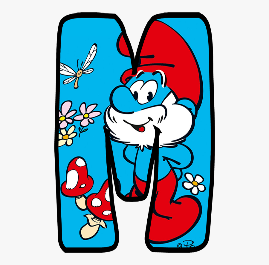 Smurfs Letters , Free Transparent Clipart - ClipartKey