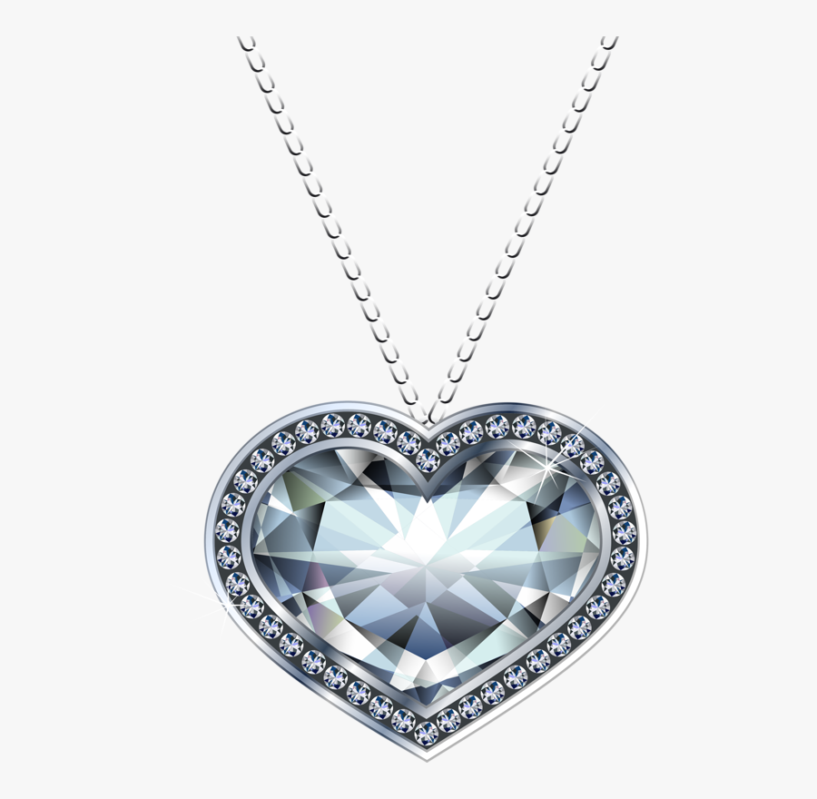 Transparent Heart Necklace Clipart - Locket , Free Transparent Clipart ...