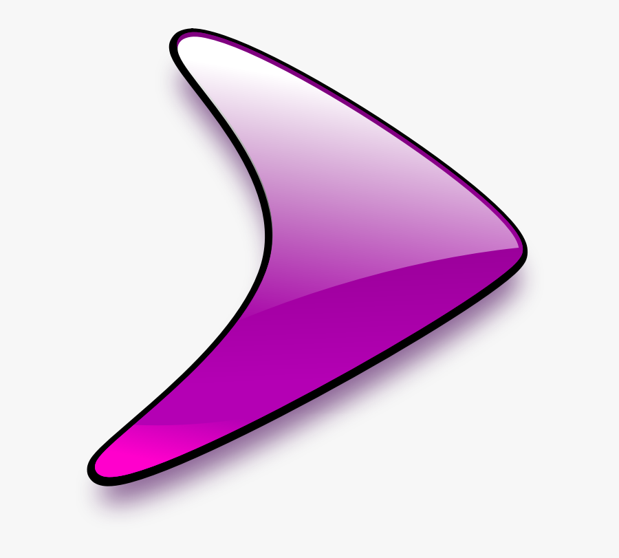 Glossy Right Arrow - Bullet Points , Free Transparent Clipart - ClipartKey