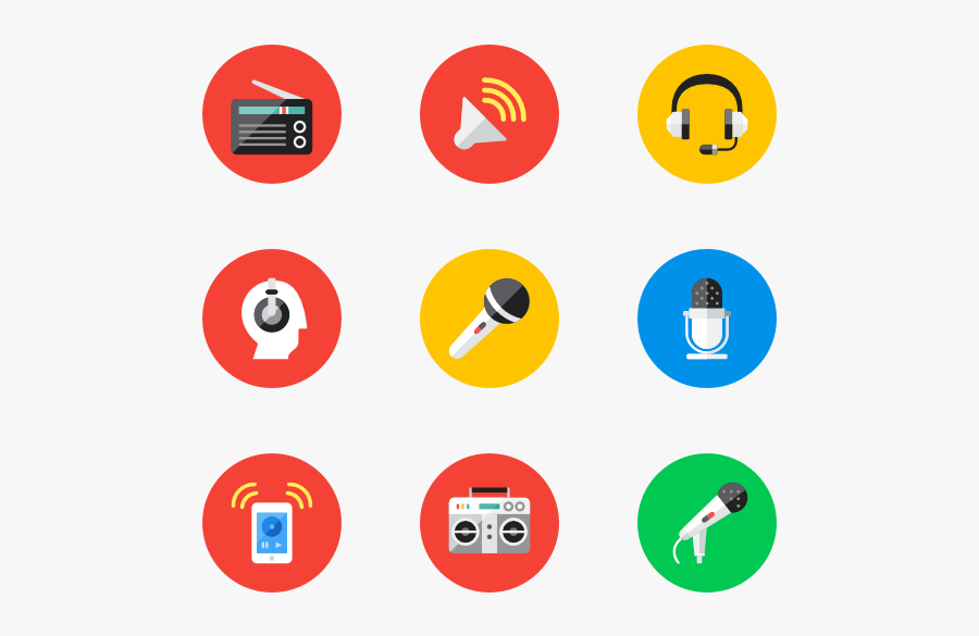 Clip Art Audio Icons - Audio Icons , Free Transparent Clipart - ClipartKey